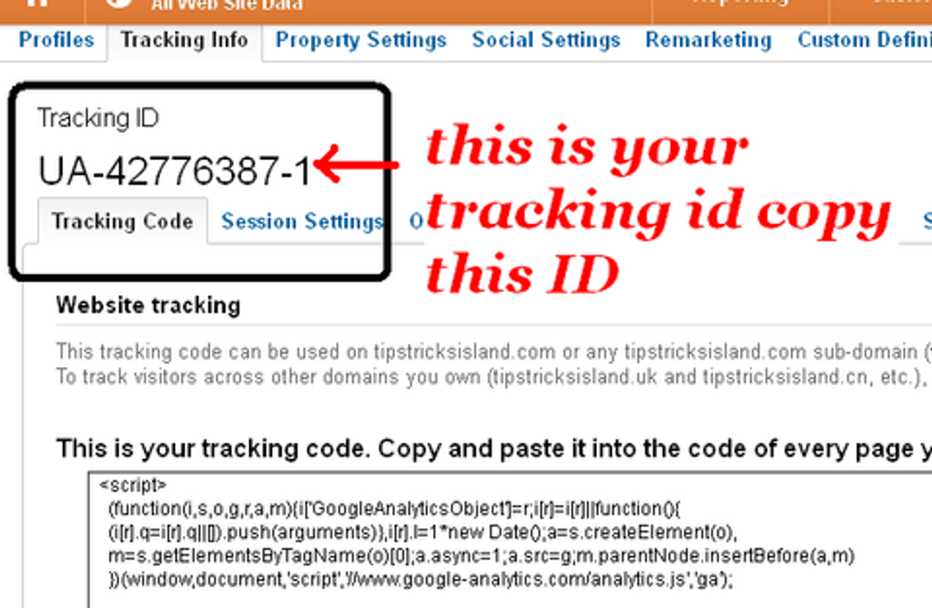 How to Integrate Google Analytics With Blogger - An Island for Blogging ... How to Integrate Google Analytics With Blogger - An Island for Blogging ...
