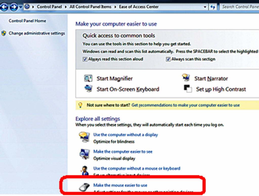 Control Your Mouse Using Keyboard in Windows XP & 7 - An Island for ...