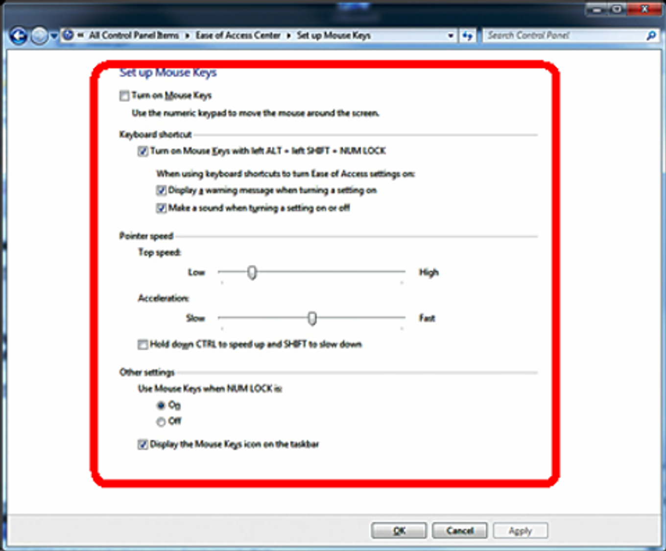 Control Your Mouse Using Keyboard in Windows XP & 7 - An Island for ...
