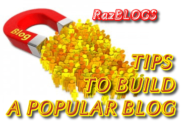 Tips to Build a Popular Blog - An Island for Blogging Tips Tricks